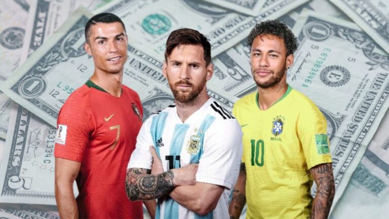 Cristiano Ronaldo, Messi ou Neymar: Quem é o Jogador de Futebol Mais Rico?